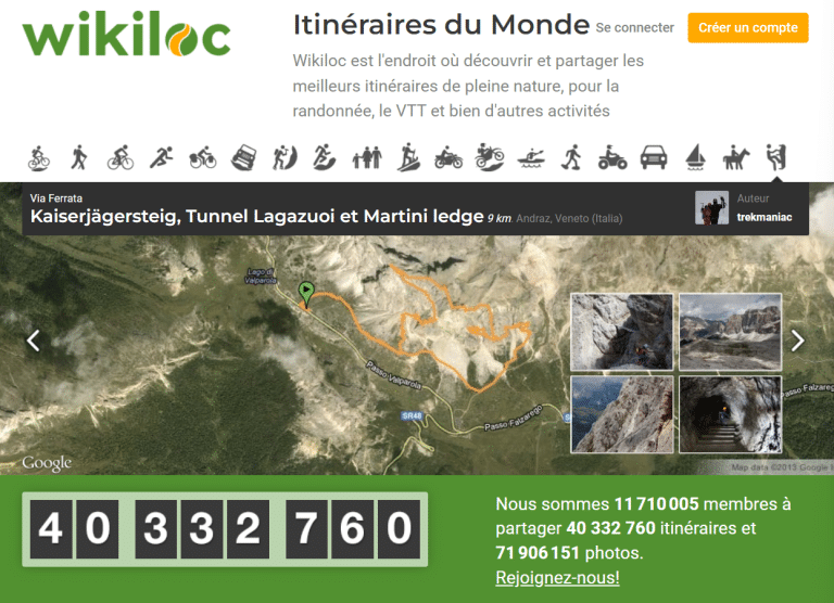 Wikiloc : Le tuto complet - Adventure Moto